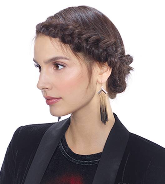 Bohemian French Crown Braid | Matrix Lookbook