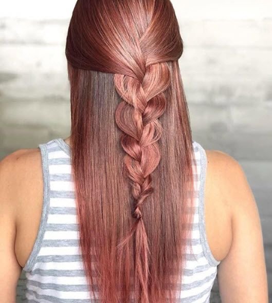 Half-Up Deconstructed Three Strand Braid | Matrix Lookbook