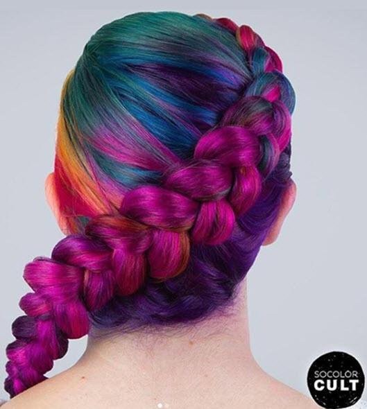Traveling Side Dutch Braid Hairstyle | Matrix Lookbook