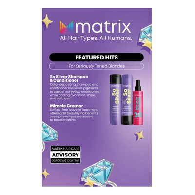 So Silver Neutralizing Products Blonde, Silver Hair | Matrix